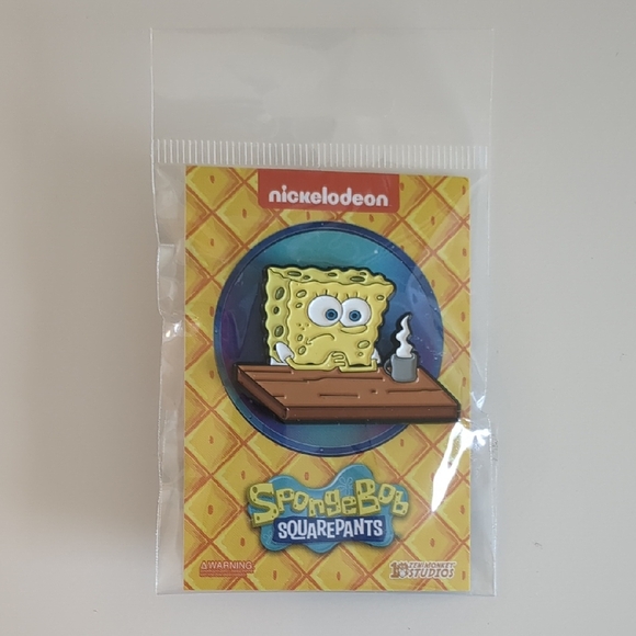 Nickelodeon | Accessories | Spongebob Squarepants Enamel Pin | Poshmark